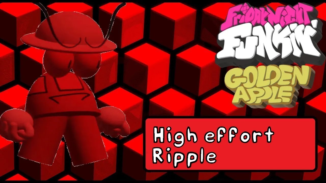 High Effort Ripple | FridayNightFunkin' Dave and Bambi Golden Apple ...