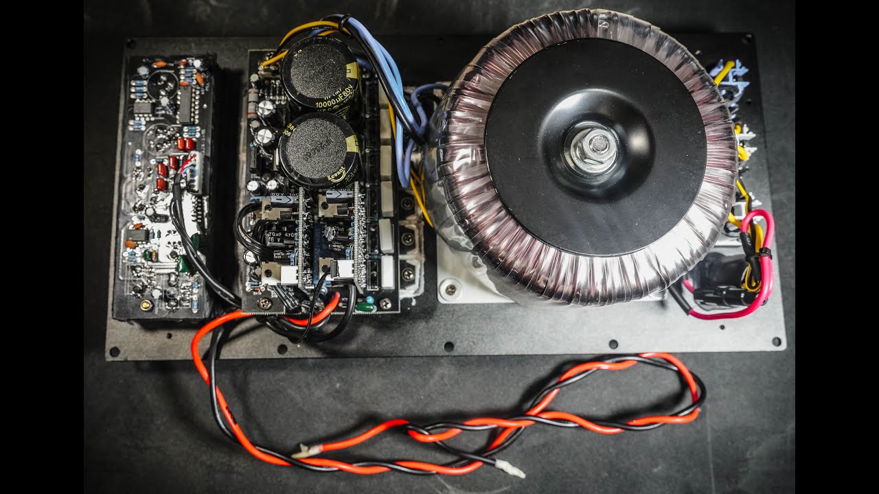 MECHMAN AMH-750 Amplifier Module Demo and Soundcheck - YouTube