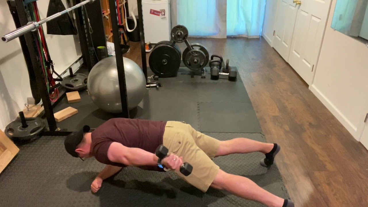 Elbow plank kickback (core) - YouTube