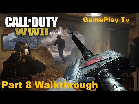 CALL OF DUTY WW2 Walkthrough Gameplay Part 8 - Death Factory Campaign ...