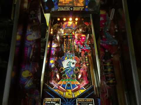 JackBot Pinball Machine Williams 1995 (Full game)