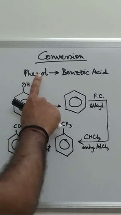 Conversion 1 Phenol To Benzoic Acid Youtube
