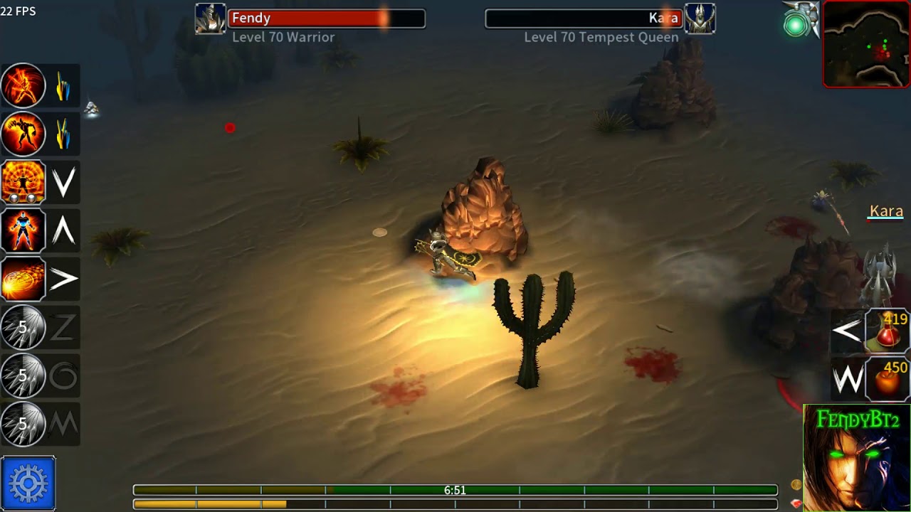 Eternium v1.3.36 Warrior how to block Kara's flying sword... (BOSS ...
