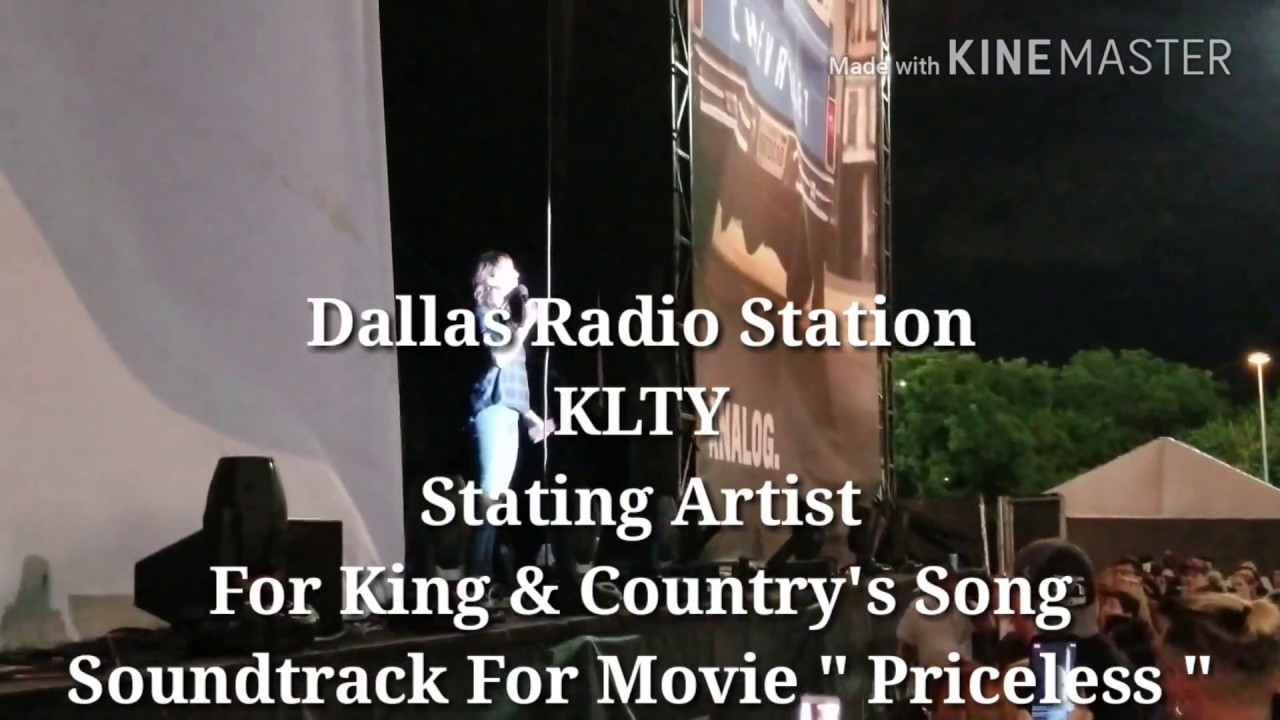 FOR KING & COUNTRY- KLTY RADIO STATION INTRO-FAIR PARK- DALLAS, TX ...