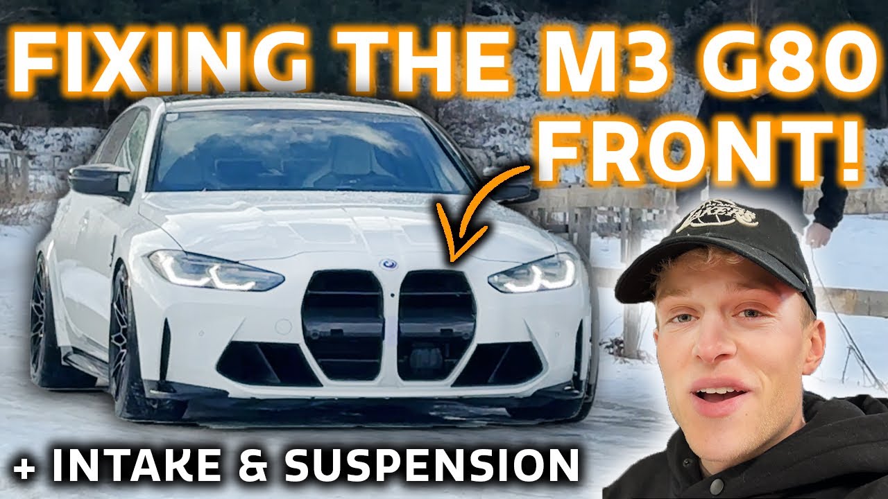 FIRST MODS for my G80 M3 - Project Gamma FRONT GRILLE + KW Suspension ...