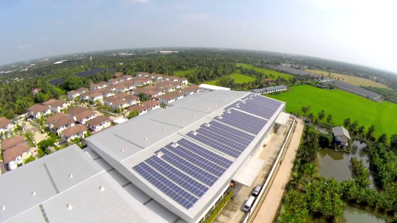 Solar cell thailand (Solar rooftop) - YouTube