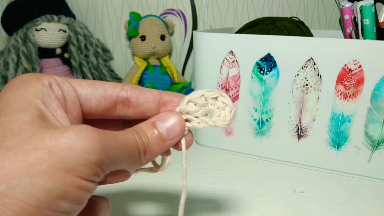 Crochet stitch: 5 double crochet in 1 stitch (5 dc shell). - YouTube