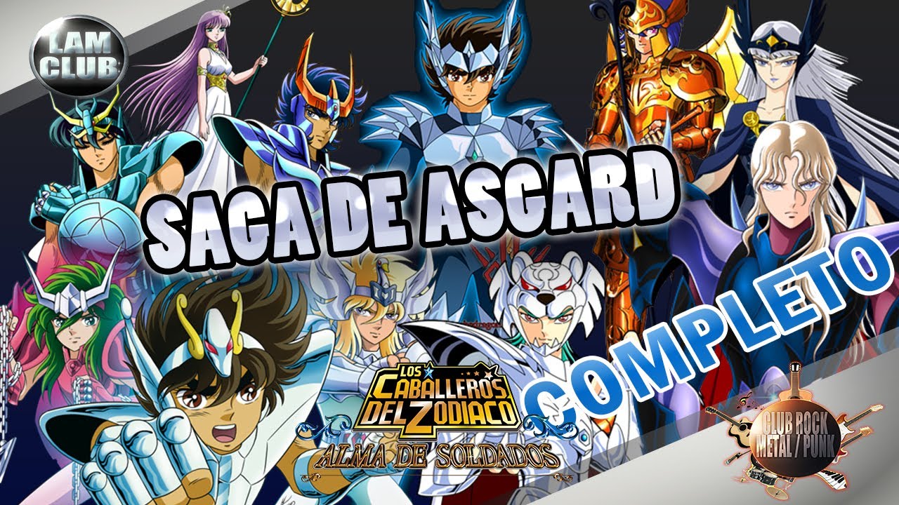 saint seiya alma de soldados (saga de Asgard completo ) - YouTube