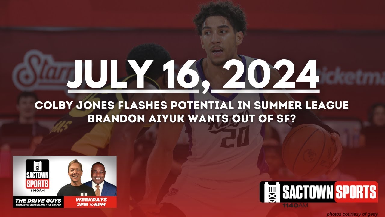 Colby Jones flashes potential in Summer League -- 7/16/24 - The Drive ...