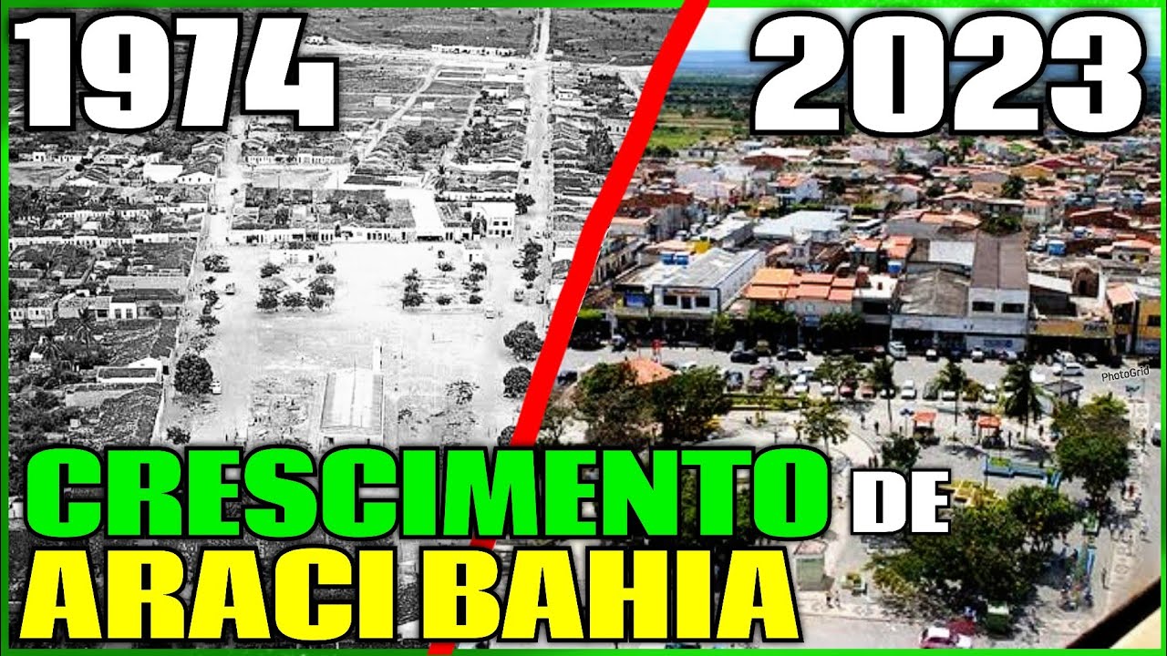 Mostrando O CRESCIMENTO da Cidade de ARACI BAHIA e Seus Vários Pontos ...