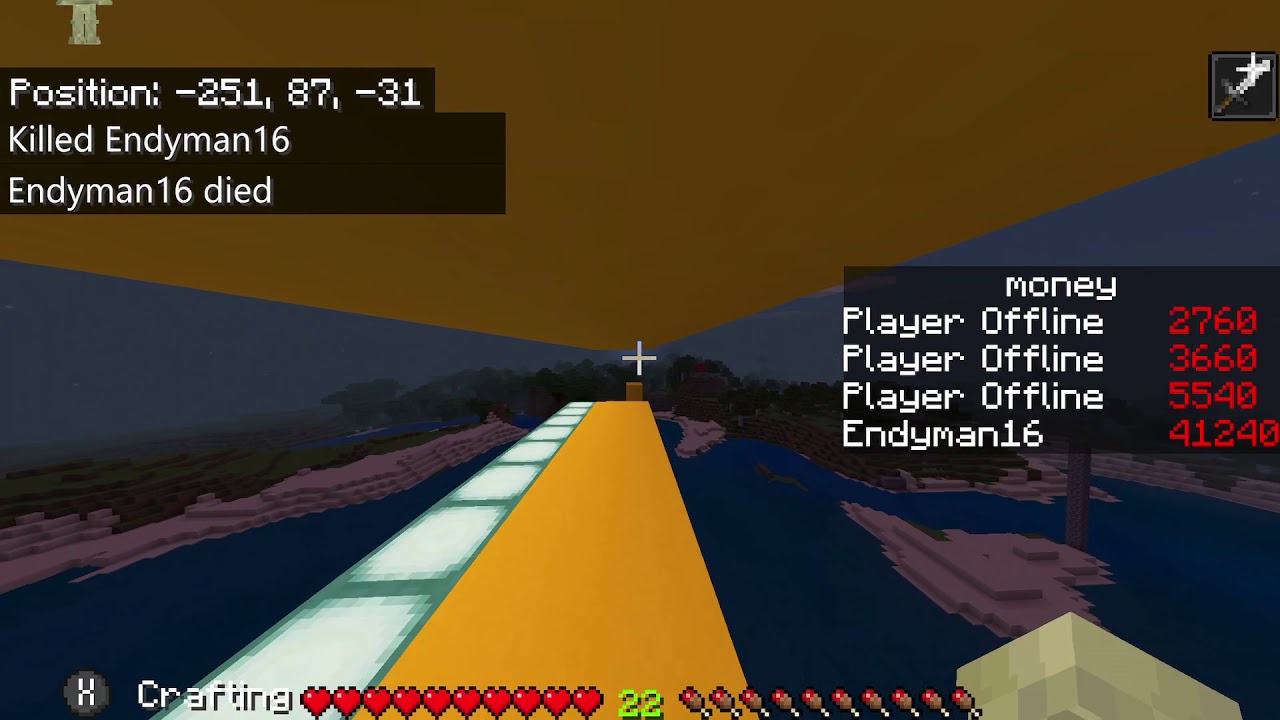 5 block jump in bedrock - YouTube