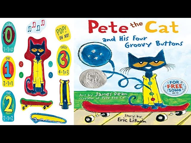 Pete The Cat And His Four Groovy Buttons Youtube
