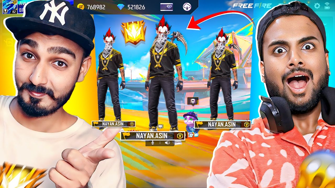Nayan Bhai Twin Brother Is Back 😎 Who Is Real Prank Gone Wrong 🙄 Garena ...