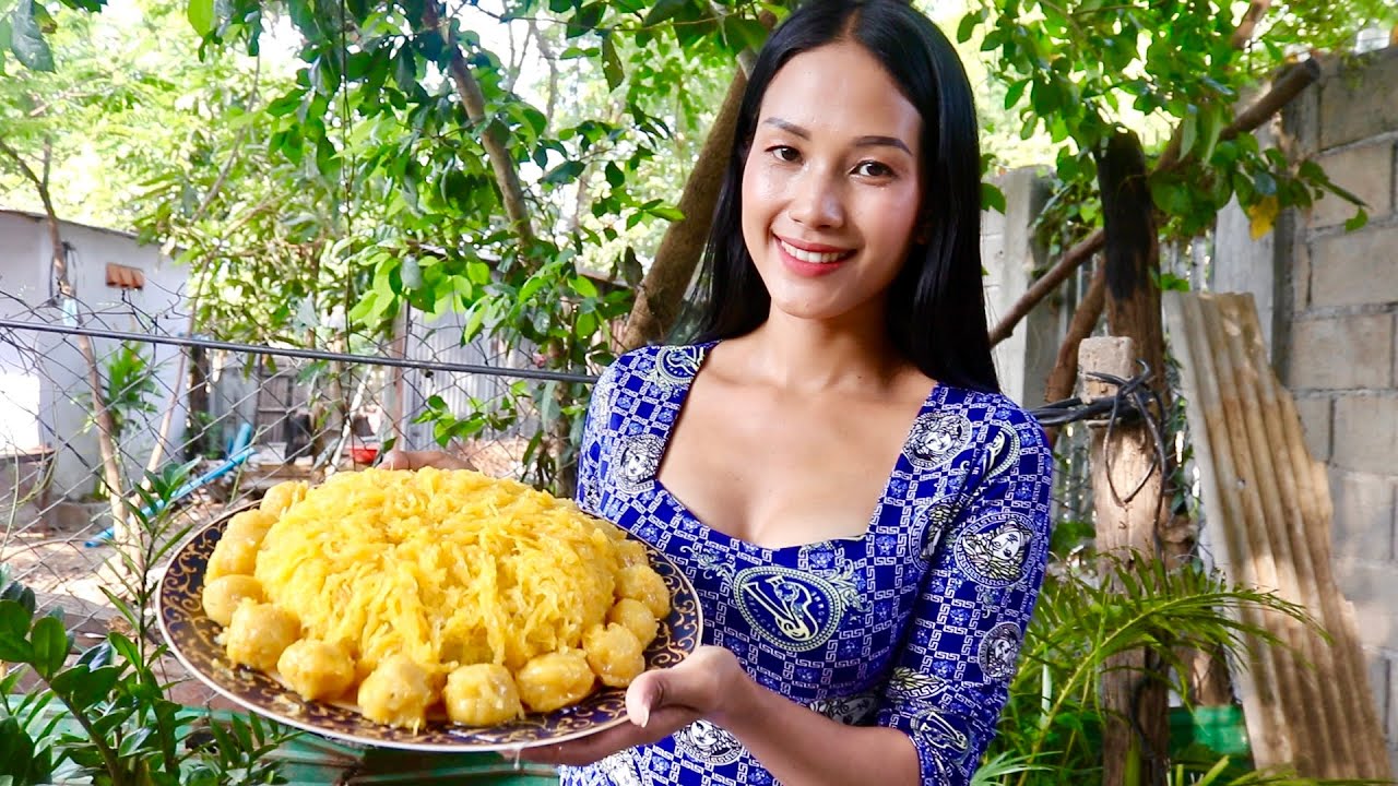 How To Prepare Sticky Rice Birth Day Pancake | Urodzinowy naleśnik ...