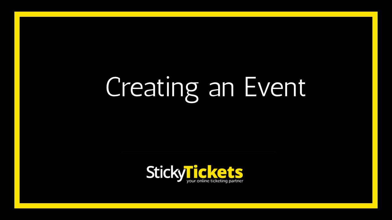 Creating an Event - YouTube