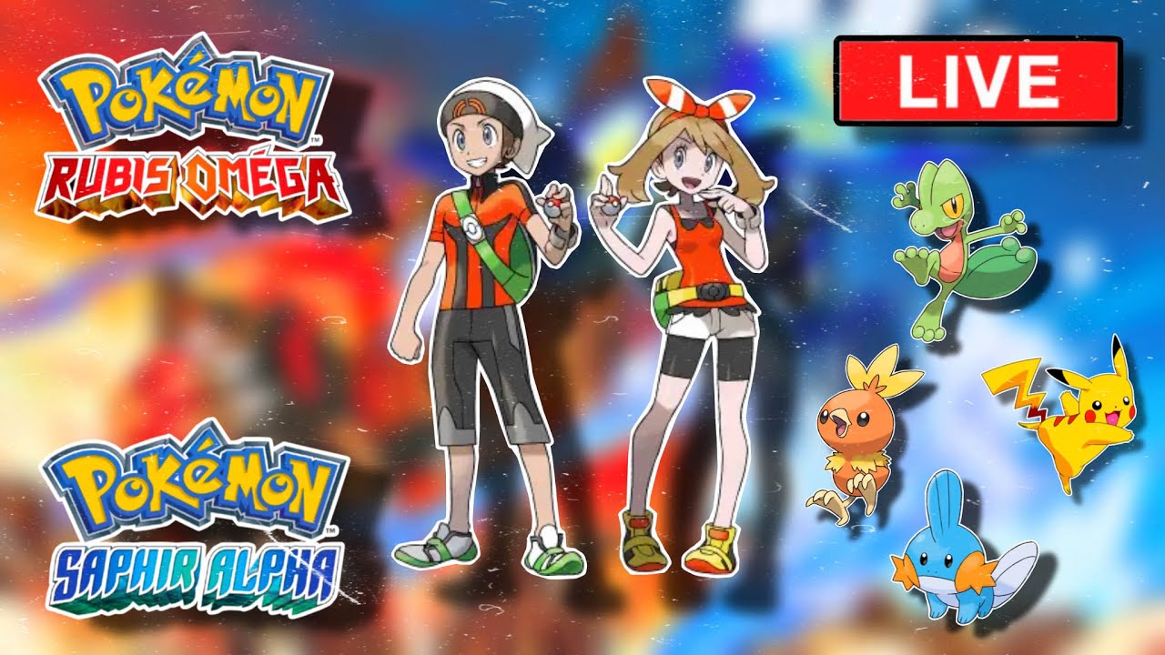[🔴LIVE] L'AVENTURE POKÉMON CONTINUE À HOENN AVEC LA 3G SUR POKÉMON ...