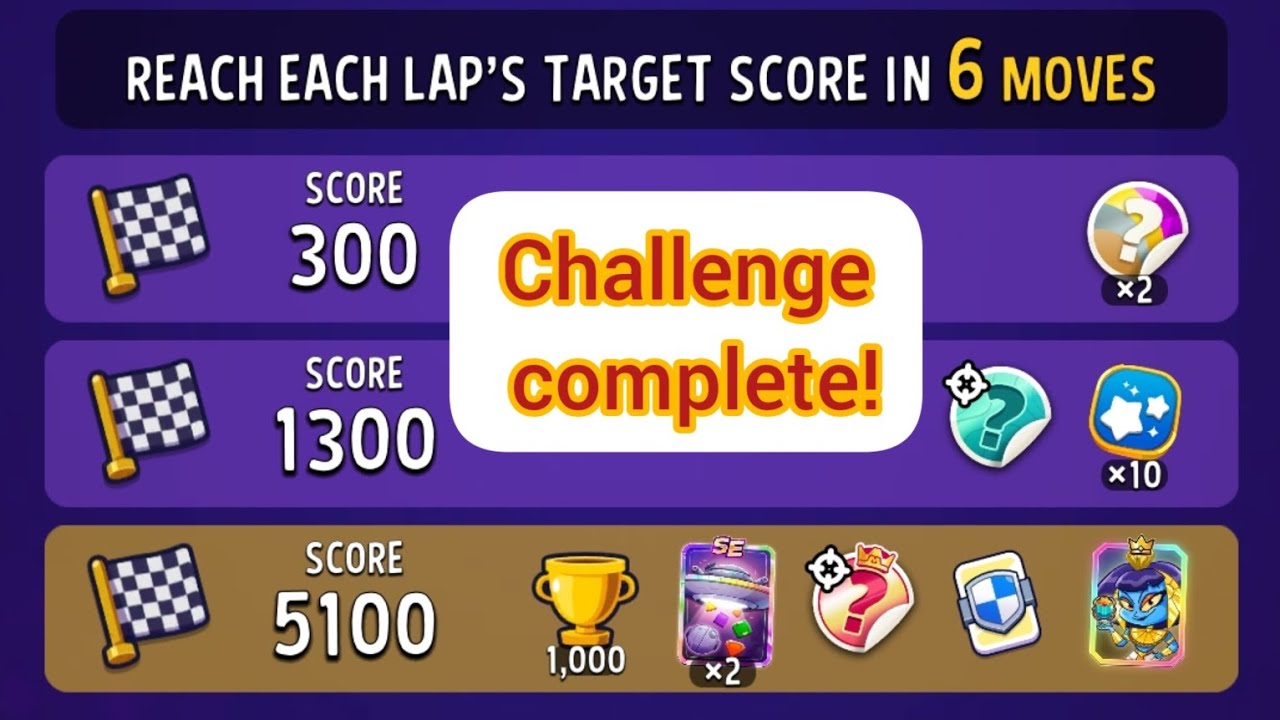 Easy Solo Challenge | Score Rally 🚘 Complete 😎 Match Masters - YouTube
