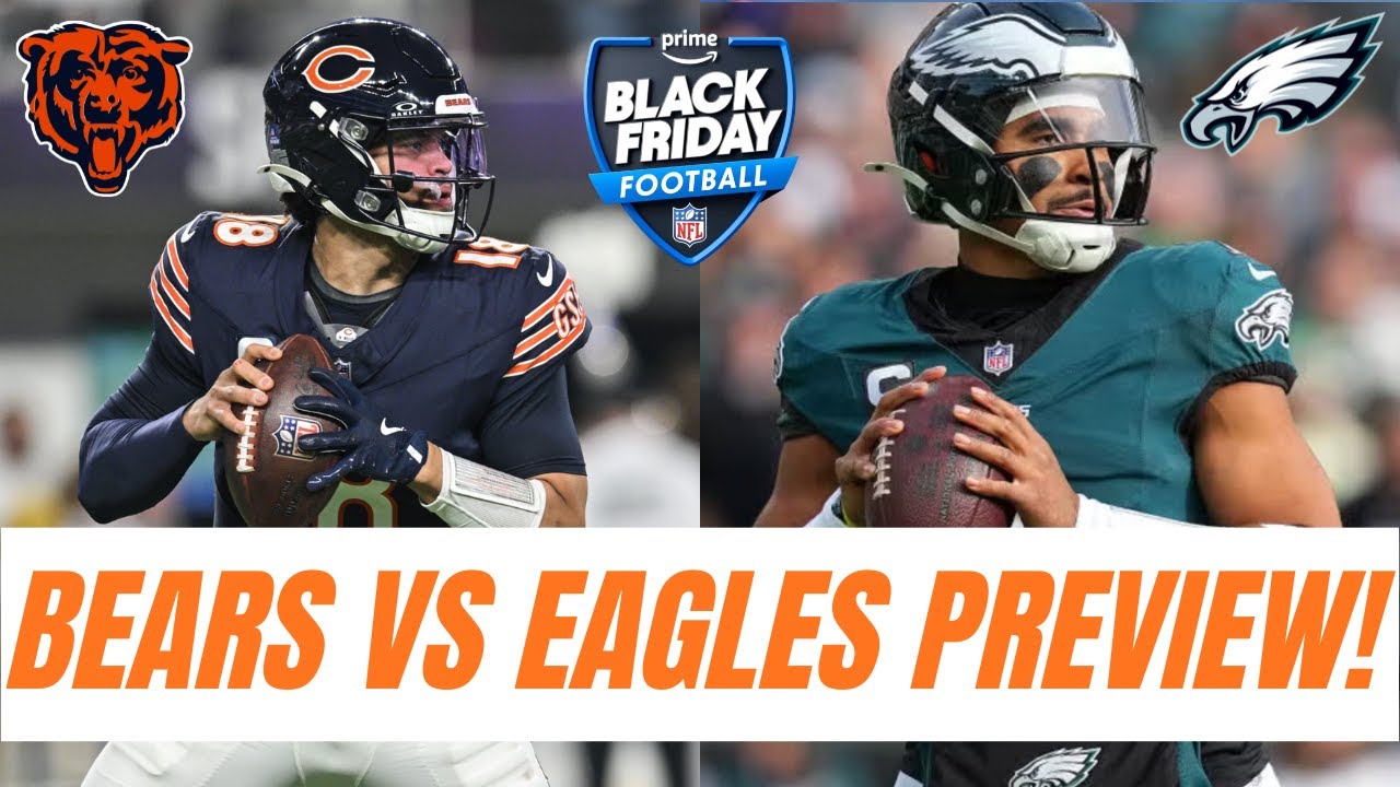 Chicago Bears Vs Philadelphia Eagles Week 13 BLACK FRIDAY Matchup ...