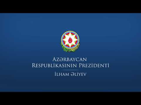 Cənab prezdentimiz İlham Əliyəv ve onun xanimi Mehriban xanim Əliyəva is yerimizde..