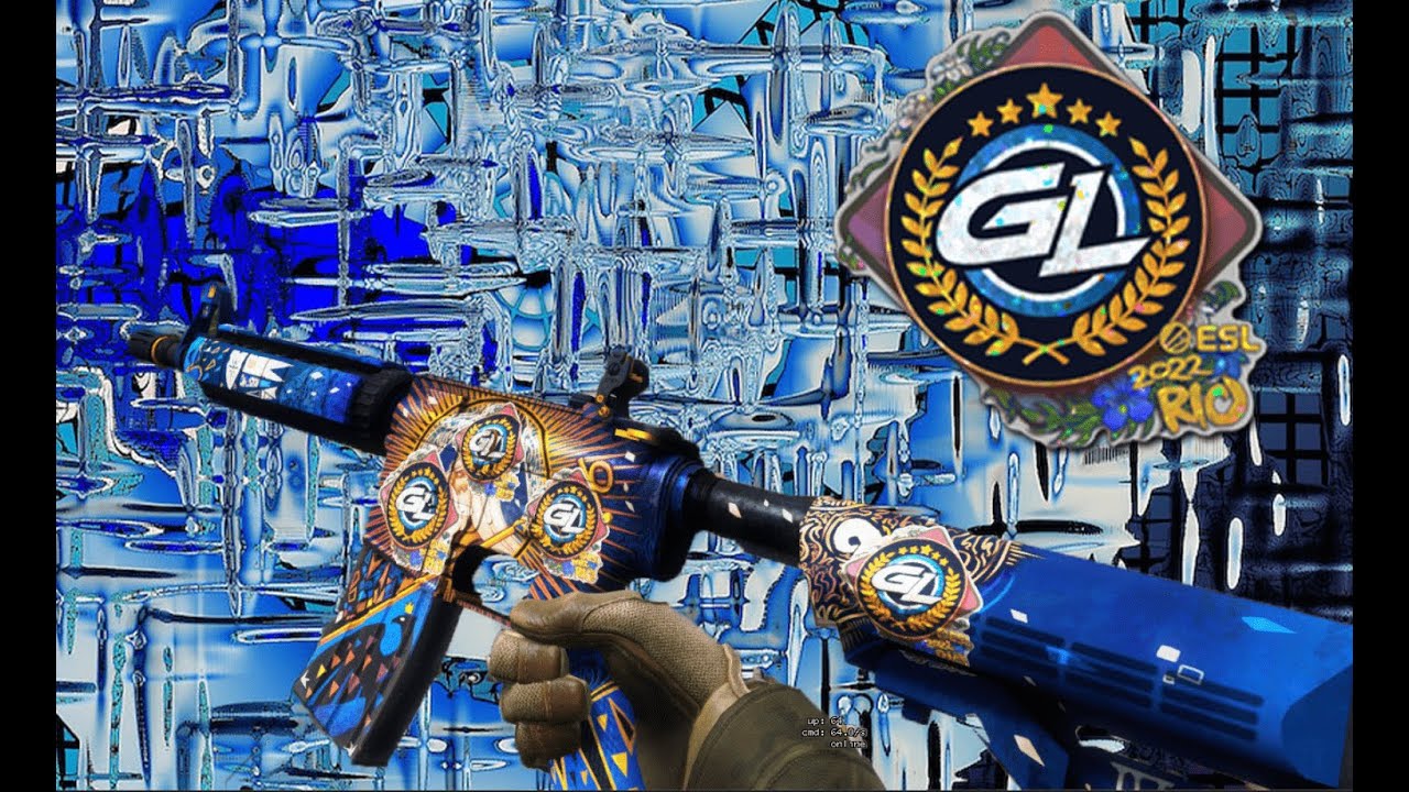 CS:GO Skin Craft Showcase Ep21 M4A4 The Emperor - YouTube