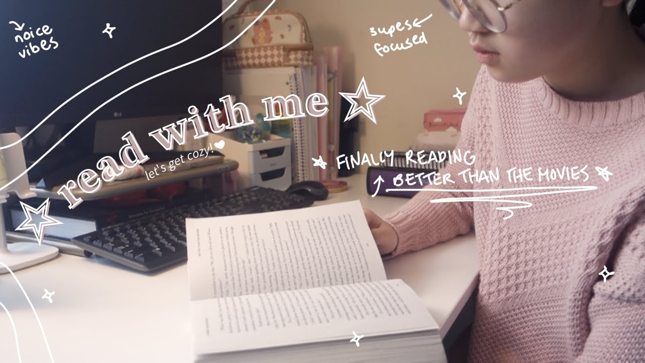 read with me! let's get cozy and finally reading better than the movies ...
