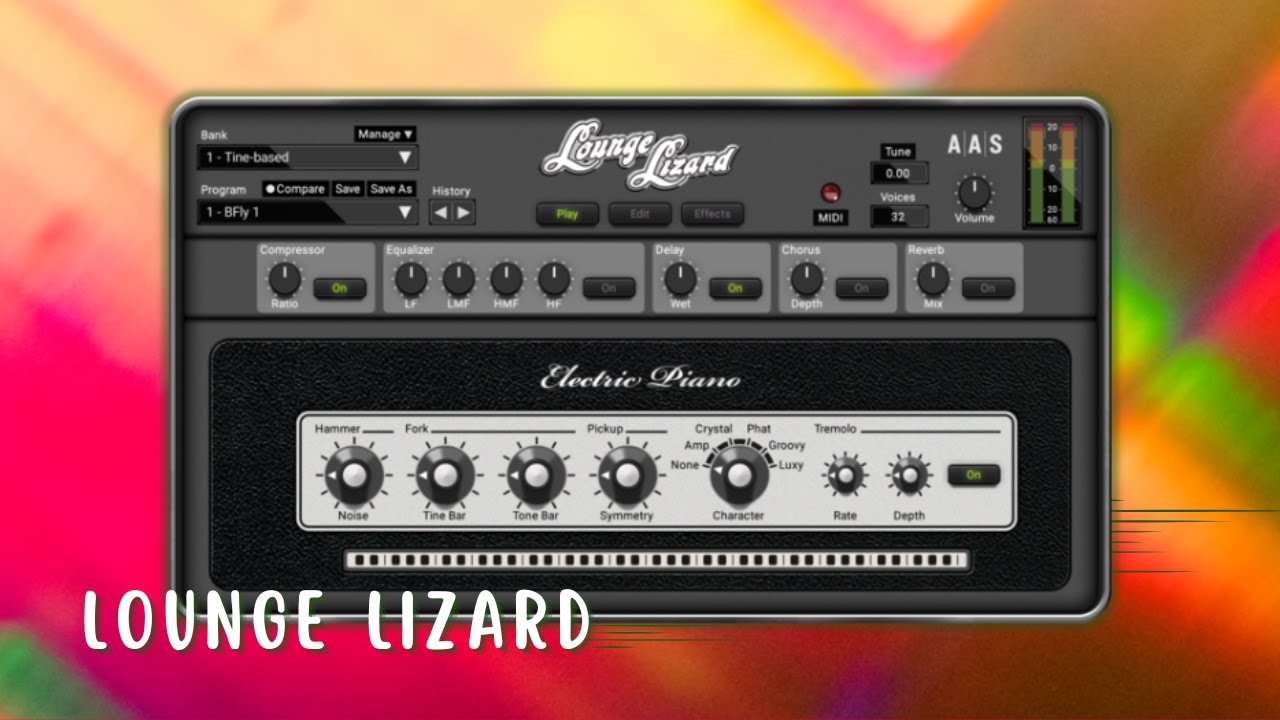 Conhecendo o Lounge Lizard EP-4, AAS Plugin - YouTube