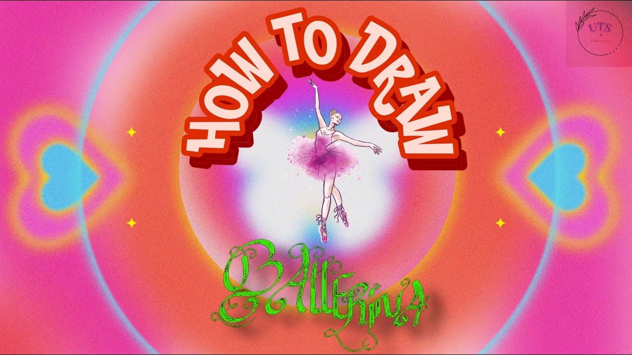 HOW TO DRAW A BALLERINA #ballerina - YouTube