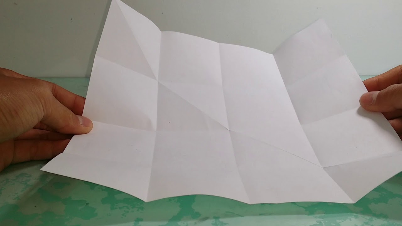 How to make a flexagon (easy) - YouTube