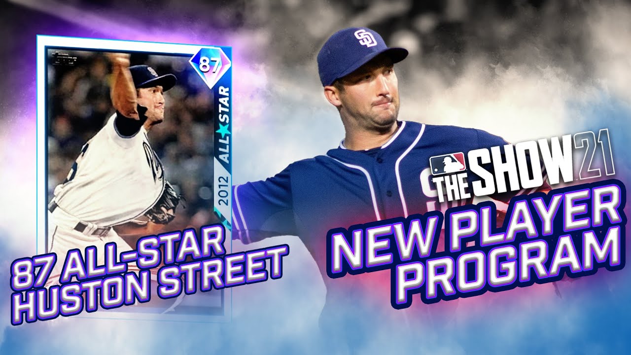 MLB THE SHOW 21 | NEW PLAYER PROGRAM! | 87 HUSTON STREET - YouTube