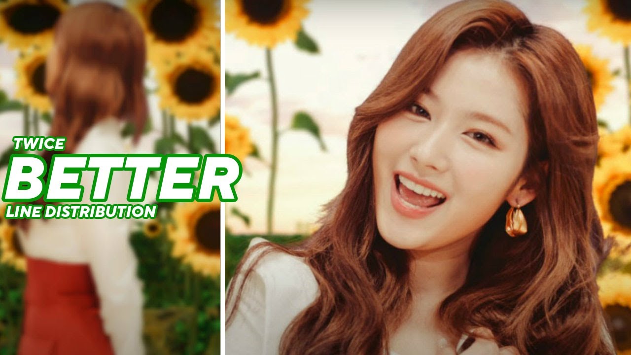 TWICE (トゥワイス) —「BETTER」| Line Distribution - YouTube