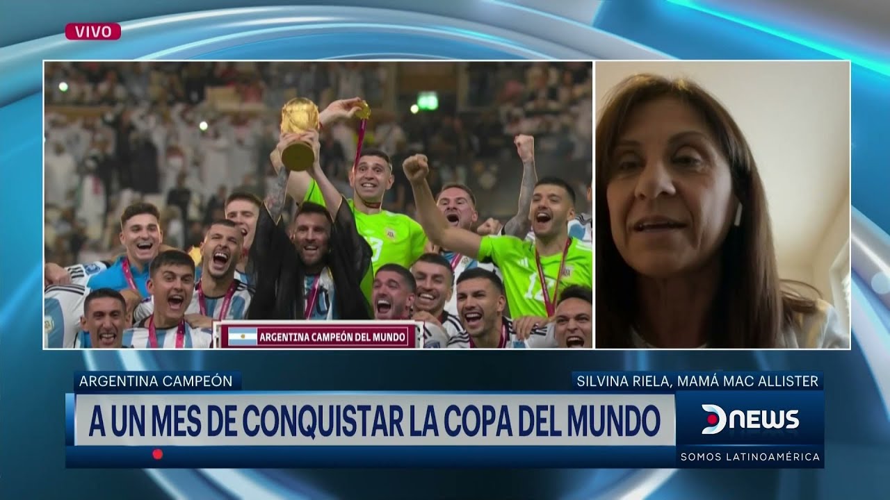 La Madre de Alexis Mac Allister en #DNEWS con Darío Mizrahi - YouTube