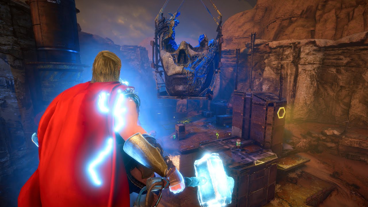 THOR EN ACCION " MARVEL AVENGERS " GAMEPLAY PS5 4K 60 FPS - YouTube