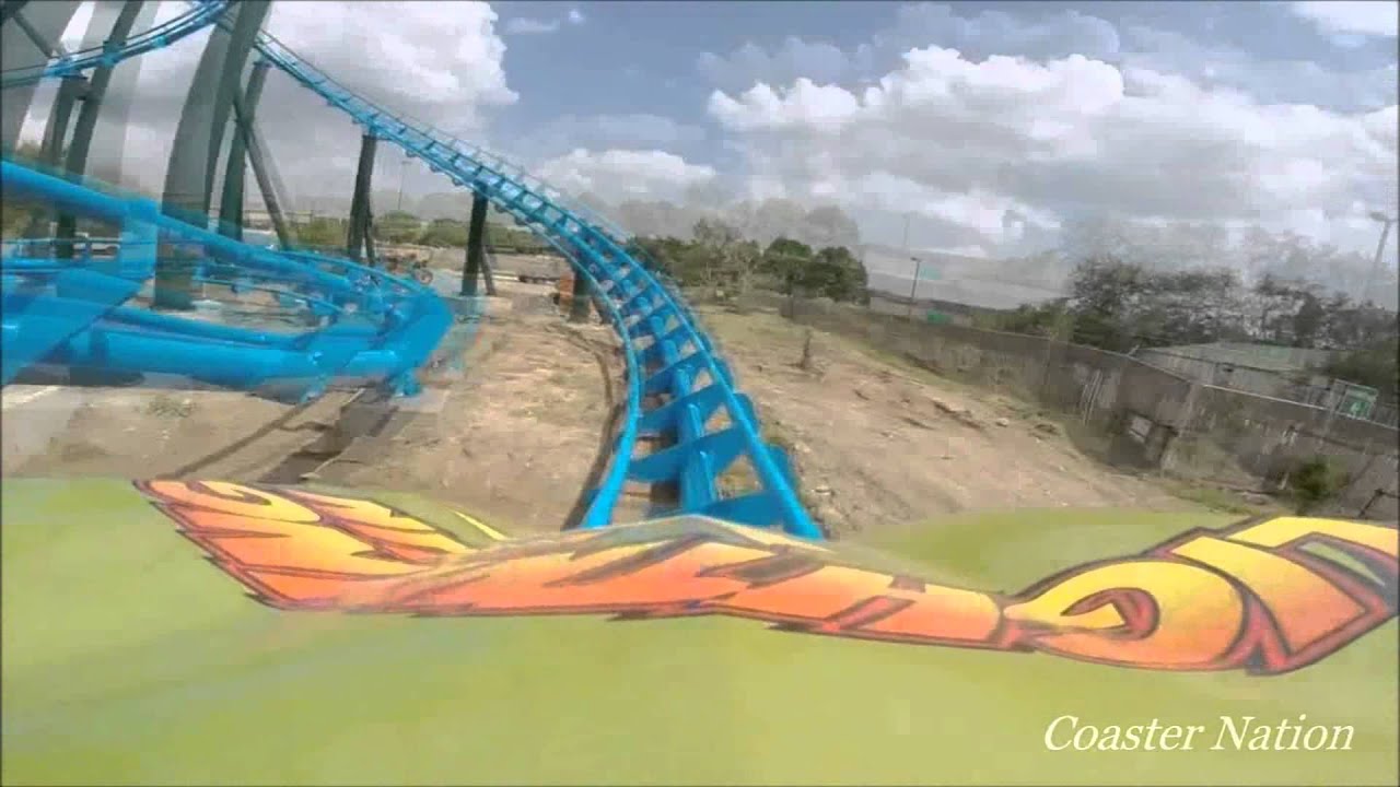 POV of Lightning Run Roller Coaster At Kentucky Kingdom - YouTube