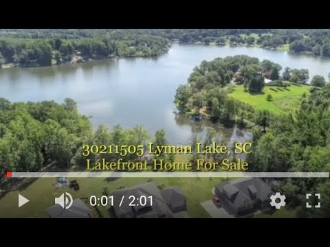 3021505 Lyman Lake, SC - Move-in-Ready Waterfront Home! 3 br, 3 ba ...