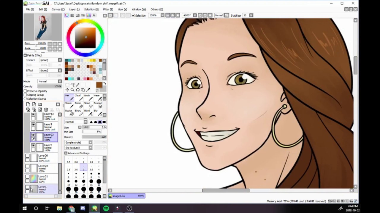 Cristine Rotenberg - Simply Nailogical | Speedpaint - YouTube