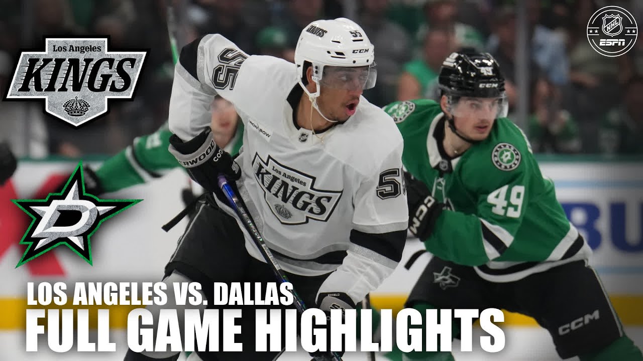 Los Angeles Kings vs. Dallas Stars | Full Game Highlights | ESPN NHL ...