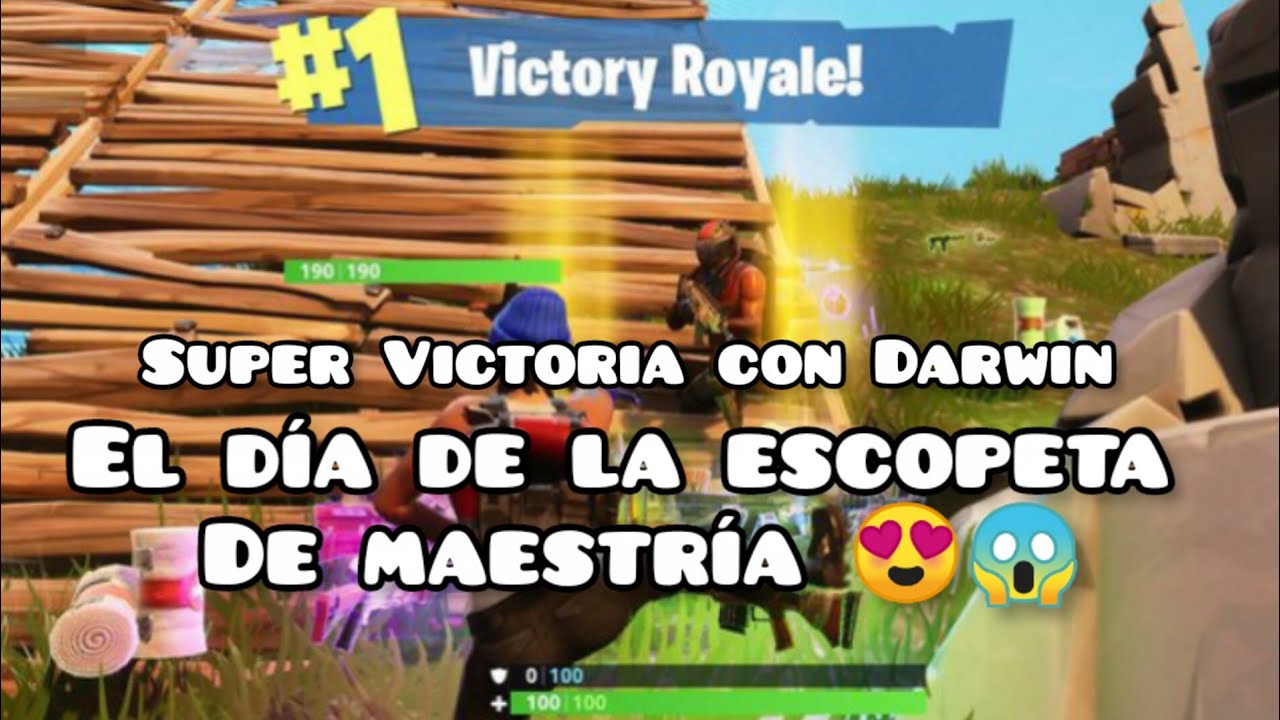 Super Victoria con Darwin ! | FORTNITE - YouTube