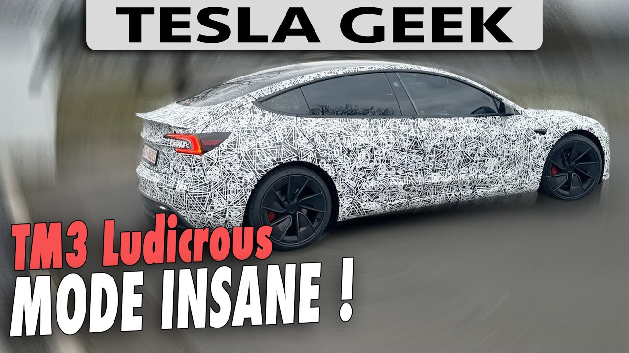 Model 3 Ludicrous : bien plus qu’une performance ! Une sportive premium ...