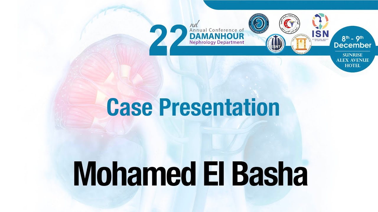 Case presentation by Mohamed El Basha - YouTube