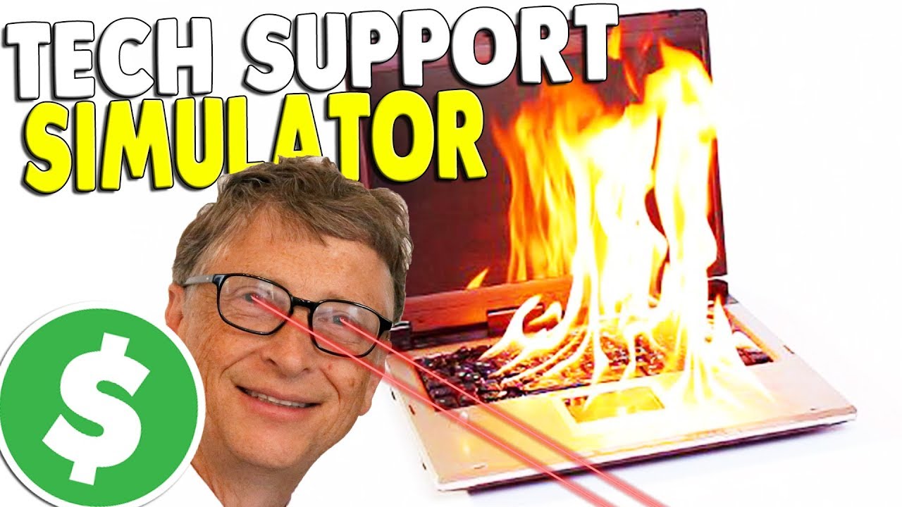 Tech Support GONE WRONG, Microsoft is Going to Fire Me | Tech Support: Error Unknown Simulator ...