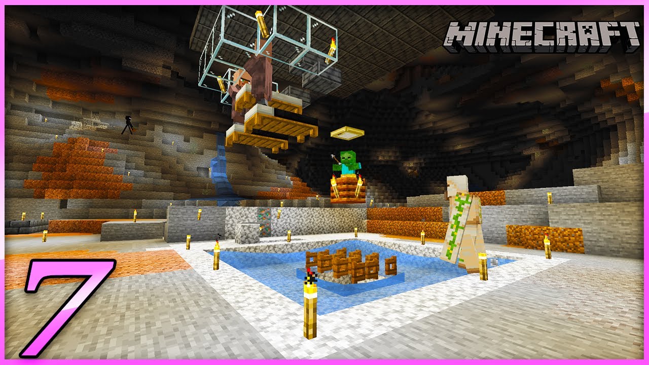 COMMENT AVOIR MASSE DE FER AVEC CETTE USINE : #7 Minecraft 1.18 - YouTube