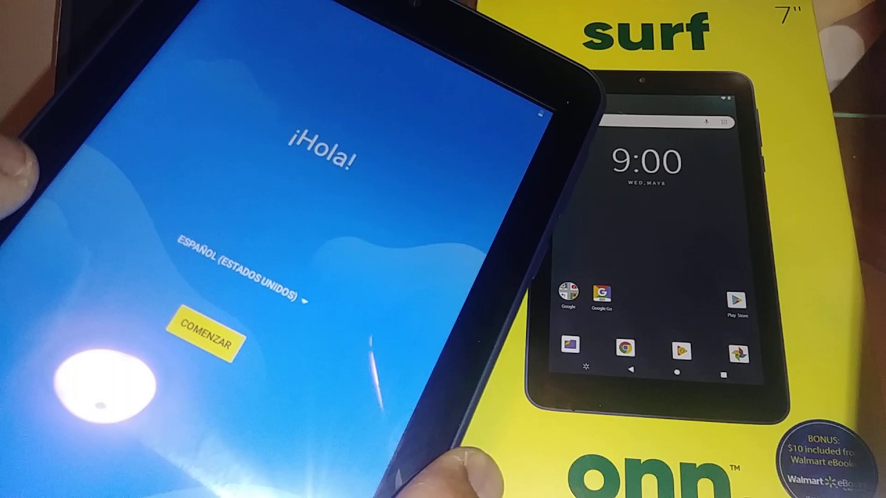 Como programar tableta Surf onn de walmart - YouTube