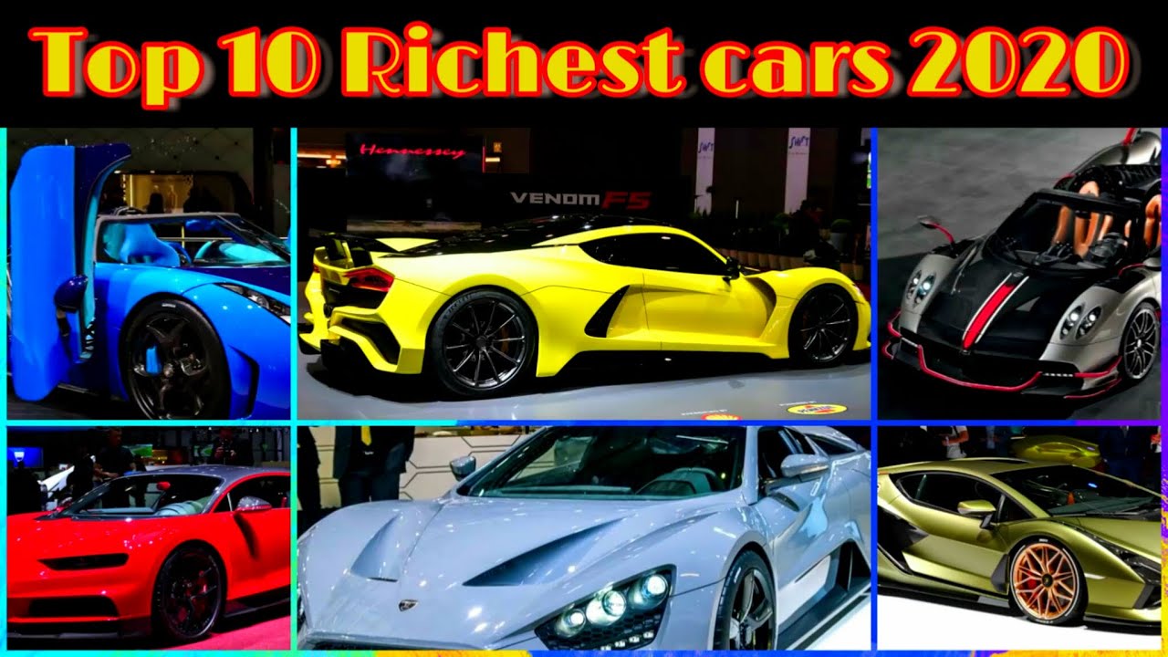 Top 10 Richest cars in the world 2020/ Top 10 most Expensive cars in ...