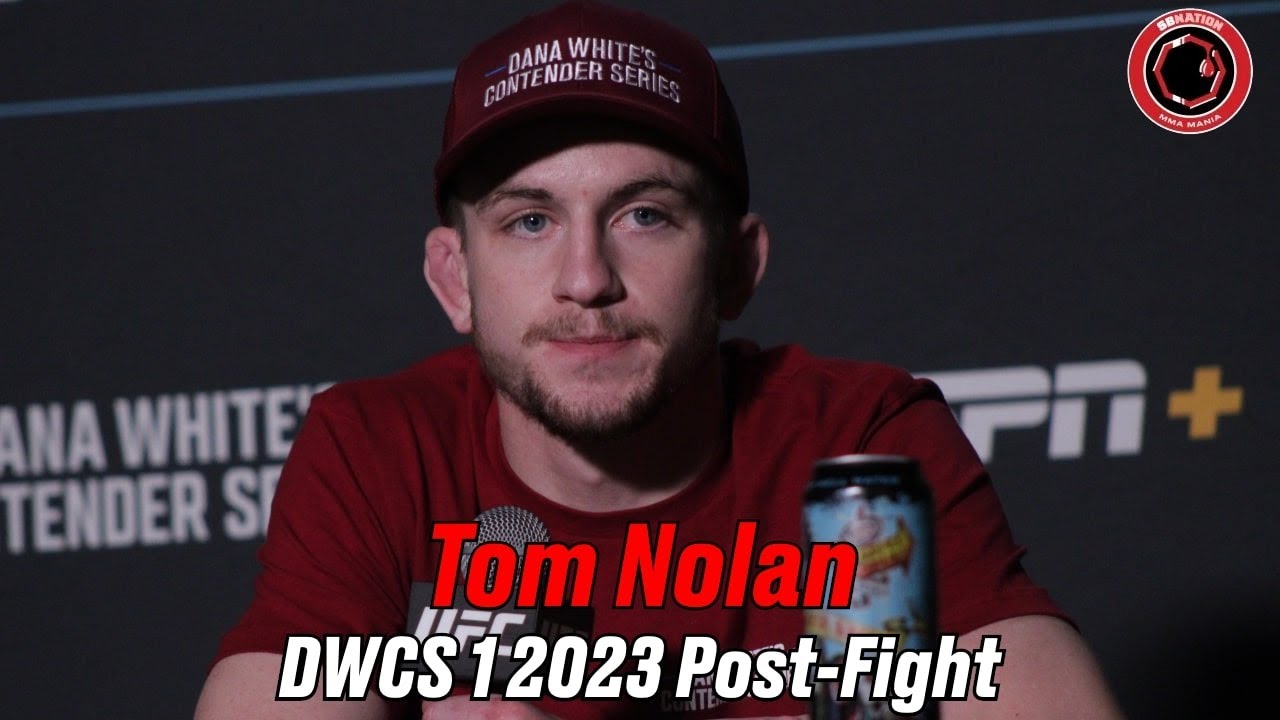 Tom Nolan reflects on highlight DWCS knockout against Bogdan Grad - YouTube