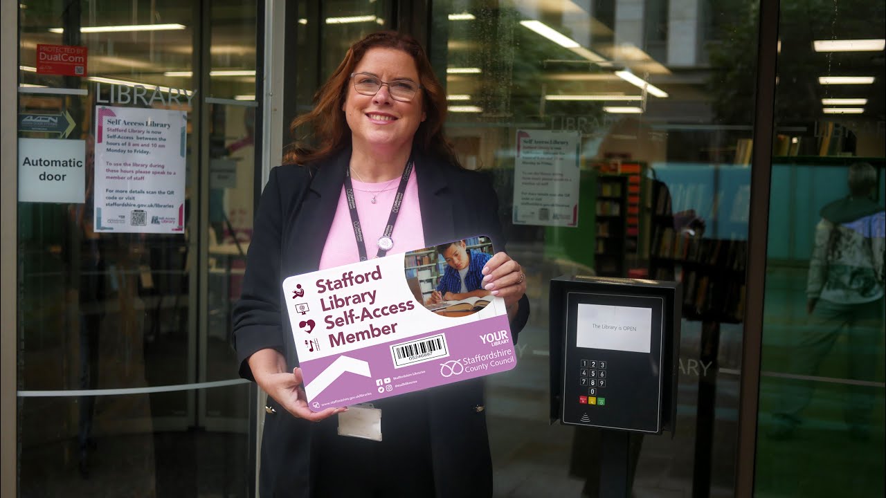 Stafford Library Self Access scheme - YouTube
