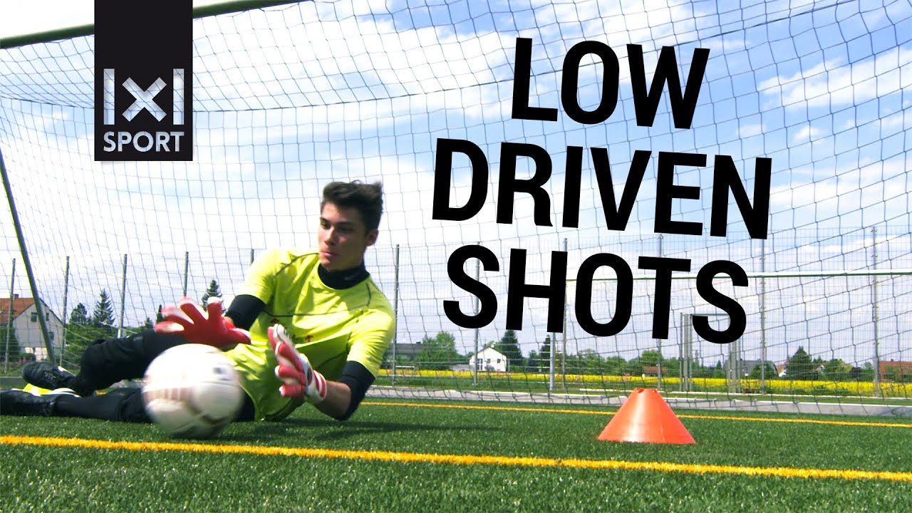 Goalkeeper Training including Error Analysis: Low Driven Shots - YouTube