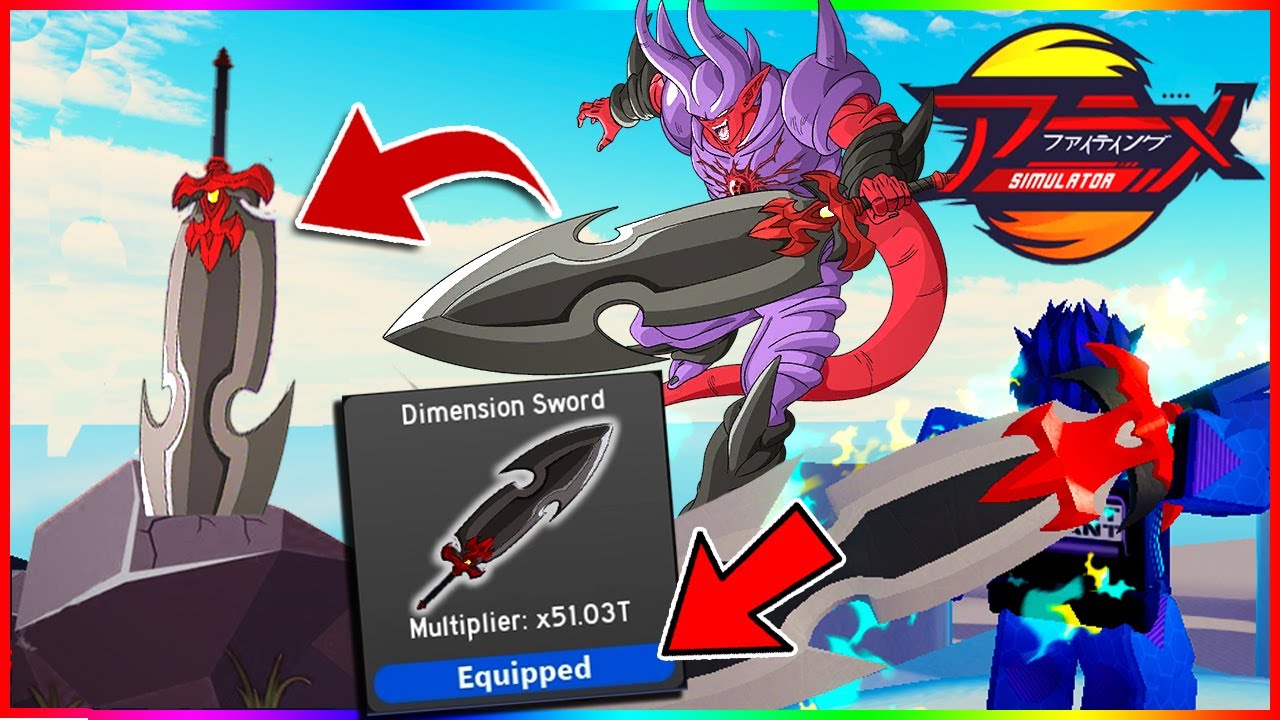 I Unlocked JANEMBA'S *DIMENSION SWORD* | Strongest Sword in AFS - YouTube