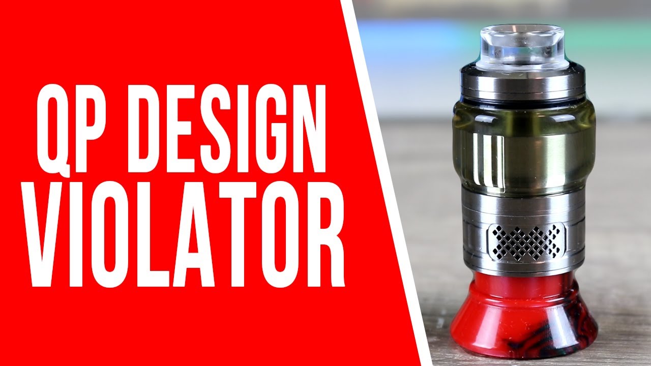THE FLAVOR AND CLOUD MONSTER? - QP Design Violator - YouTube