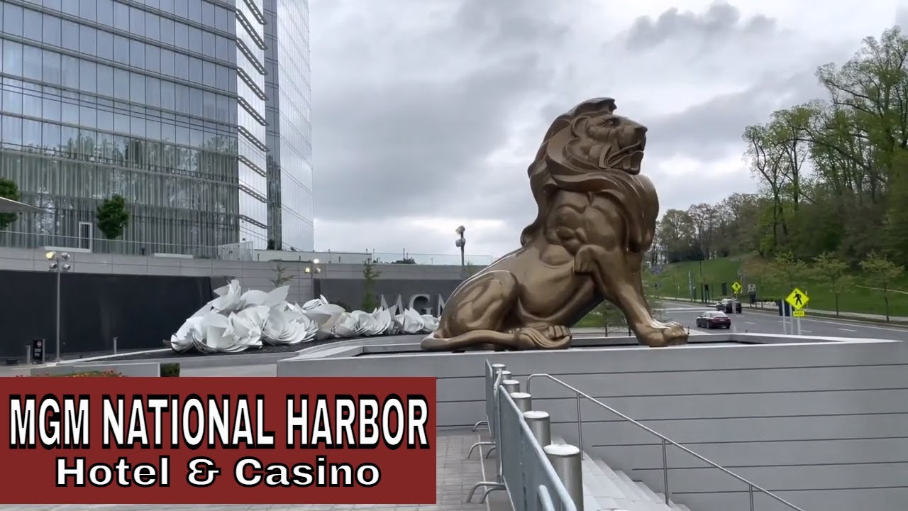 Touring MGM National Harbor Hotel & Casino - YouTube