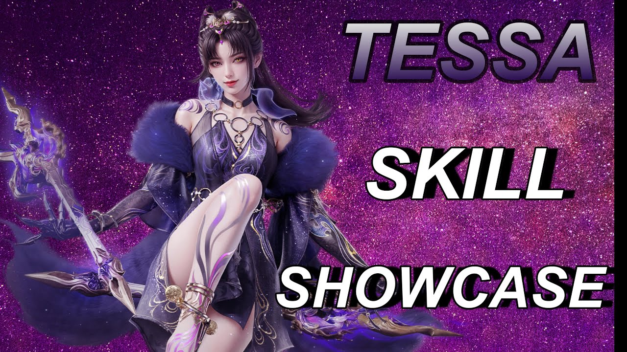 【永劫无间NARAKA】 TESSA SKILL SHOWCASE - YouTube